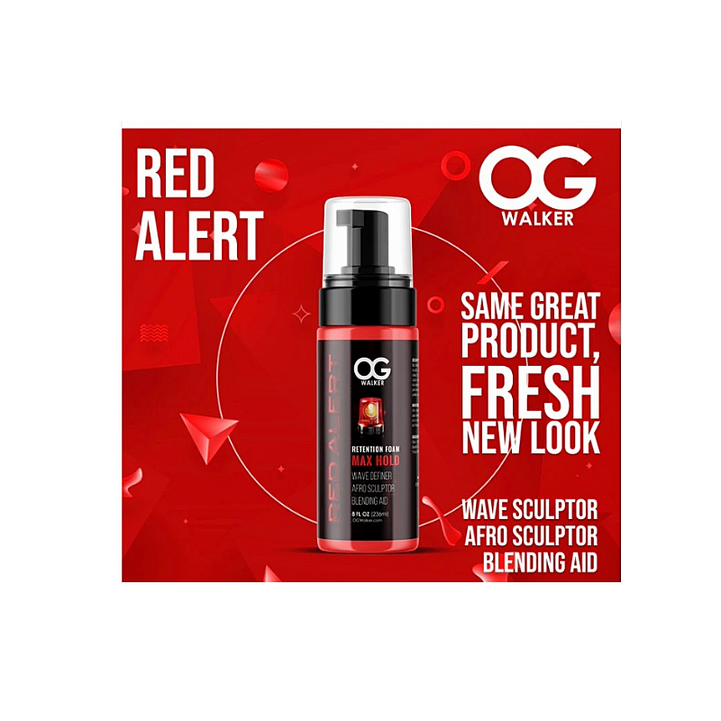 OG Walker "Red Alert" – Clutch Barber Supply